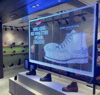 China P5.2mm Transparent LED Display Advertising Panel 3500nits Led Poster Screen for sale