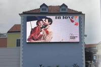 China P8mm Wall Mounted Outdoor LED Screen 960x960mm Front Access Advertising Display 8000 Nits for sale