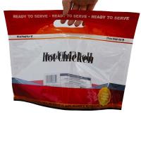 China Heat Resistant Roast Chicken Bag Custom Chicken Packaging Bags With Resealable Zipper for sale