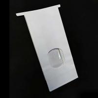 China White Custom Tin Tie Bags Reusable Tin Tie Bags With Window for sale