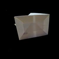 China White Custom Tin Tie Bags Reusable Tin Tie Bags With Window for sale
