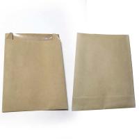China Food Safe Satchel Paper Bag Greaseproof Brown Paper Snack Bags Durable for sale