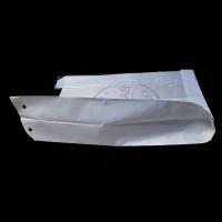 China Durable Paper Baguette Bags White Kraft Flat Paper Bags With Clear Window for sale