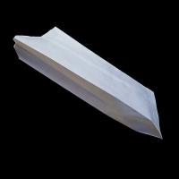 China Durable Paper Baguette Bags White Kraft Flat Paper Bags With Clear Window for sale