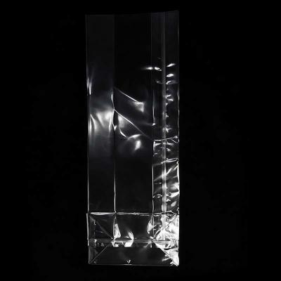 China Resealable Clear Plastic Packaging Bags Custom Printed Side Gusset Plastic Bags for sale