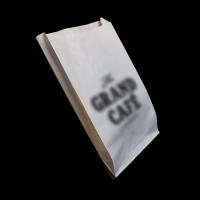 China Food Grade Paper Bakery Bag White Paper Pastry Bags Tear Resistant for sale