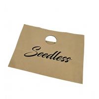 China Eco Friendly Die Cut Bag Biodegradable Kraft Paper Shopping Bag Recyclable for sale