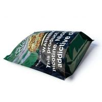 China Tobacco Stand UP Pouch Light Blocking Stand Up Packaging Bag Aluminum Foil Barrier for sale