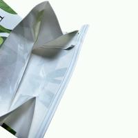 China Greaseproof Window Paper Bags Customized Tin Tie Paper Bag Resealable For Fresh Produce for sale