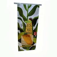 China Greaseproof Window Paper Bags Customized Tin Tie Paper Bag Resealable For Fresh Produce for sale