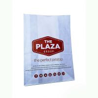 China Recyclable Food Paper Bags Square Bottom Custom Takeaway Bags Tear Resistant for sale