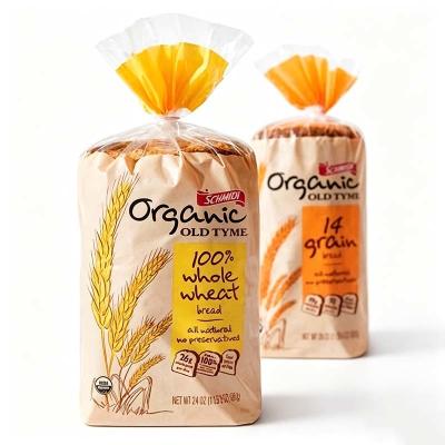 China Leakproof Bakery Plastic Bag Moisture Proof Custom Printed Bakery Bags Tear Resistant for sale