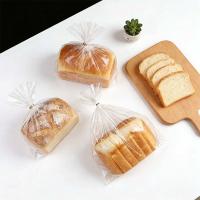 China Custom Size Plastic Bread Bag Eco Friendly Bread Packaging Plastic Bags Moisture Resistant for sale