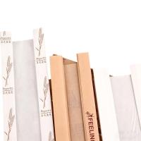 China Tear Resistant Kraft Baguette Bags Customized Kraft Paper Bread Bags Recyclable for sale