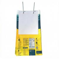 China Tear Resistant Plastic Wicketed Bags Customized Clear Bakery Bags For Bakery Easy Dispensing for sale