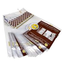 China Tear Resistant Plastic Wicketed Bags Customized Clear Bakery Bags For Bakery Easy Dispensing for sale