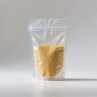 China Transparent Stand UP Pouch Food Safe Resealable Sweet Pouches Tear Resistant for sale