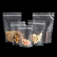 China Transparent Stand UP Pouch Food Safe Resealable Sweet Pouches Tear Resistant for sale