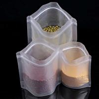 China Thickened Stand Up Resealable Pouch Matte Stand Up Plastic Bags Reusable for sale