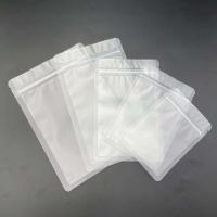 China Thickened Laminated Packaging Bags Resealable Clear Flat Pouch Customized For Food Storage for sale