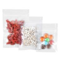 China Thickened Laminated Packaging Bags Resealable Clear Flat Pouch Customized For Food Storage for sale