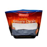 China Custom Printed Rotisserie Chicken Bag Greaseproof Microwave Safe Bag For Rotisserie Packaging for sale