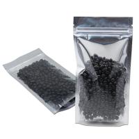 China Food Grade  Clear Window Pouch High Barrier Aluminum Foil Pouches Resealable for sale