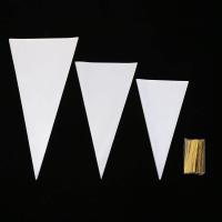 China Resealable Plastic Bread Bag Food Grade Clear Triangle Cellophane Bags Lightweight for sale