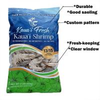 China Eco Friendly Recyclable Plastic Bag Anti Tarnish Seafood Packaging Bags Resealable for sale
