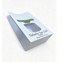 China Eco Friendly Tea Paper Packaging Bag White Custom Stand Up Pouches Moisture Proof for sale