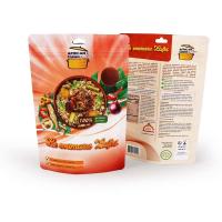 China Custom Printed Stand UP Pouch Resealable High Barrier Pouches With Zipper Hang Hole for sale
