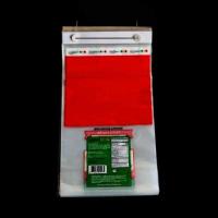 China Customized Plastic Wicketed Bags Lightweight Clear Plastic Bread Bags Tear Resistant For Supermarket for sale