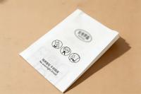 China Recyclable Pinch Bottom Paper Bags Leakproof Side Gusset Bag Biodegradable for sale
