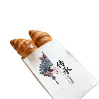 China Eco Friendly Satchel Paper Bag Biodegradable Pinch Bottom Open Mouth Bag for sale