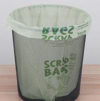 China Eco Friendly Biodegradable Compostable Trash Bags Green White Kitchen Garbage Bags for sale