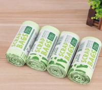China Eco Friendly Biodegradable Compostable Trash Bags Green White Kitchen Garbage Bags for sale