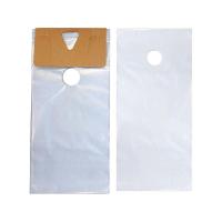 China Clear Plastic Door Hanger Bags Moisture Resistant / Dust Resistant Door Knob Bags for sale