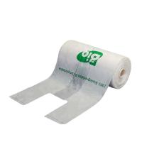 China White Recyclable Plastic Bag Disposable Plastic Vest Carrier Bags For Takeaway Food Packaging for sale