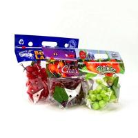 China PE Plastic Fruit Packaging Bags Ventilated Fresh Produce Bags for sale