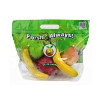 China High Clarity Micro Perforated Bag Custom Printed Vented Produce Pouch With Handle for sale