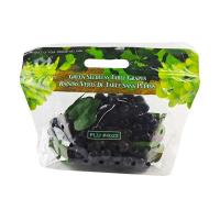 China High Clarity Micro Perforated Bag Custom Printed Vented Produce Pouch With Handle for sale