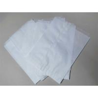 China Flat Satchel Paper Bag Custom Printed V Bottom Paper Pouches White for sale