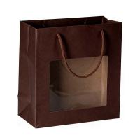 China Reusable Twisted Handle Paper Bag Compostable Paper Food Gift Bags Eco Friendly for sale