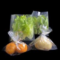China Self Adhesive Micro Perforated Plastic Bags Breathable Vegetable Produce Bag High Clarity for sale