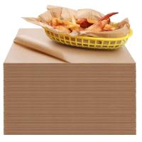 China Versatile Greaseproof Food Wrapping Paper Anti Stick Bakery Wrapping Paper Brown for sale