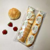 China High Clear Plastic Bread Bag Self Adhesive PE Plastic Bags Moisture Resistant With Custom Labels for sale