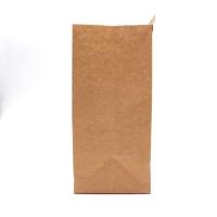 China Eco Friendly SOS Paper Bags Brown Tin Tie Paper Bags Reusable For Bakery Packaging for sale