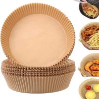 China Greaseproof Air Fryer Papers Durable Circular Air Fryer Liners Disposable for sale