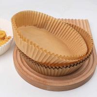 China Greaseproof Air Fryer Papers Durable Circular Air Fryer Liners Disposable for sale