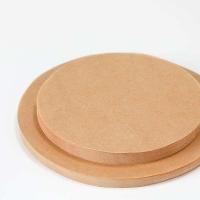 China Round Air Fryer Paper Liners Food Grade Air Fryer Parchment Paper High Temperature Resistant for sale